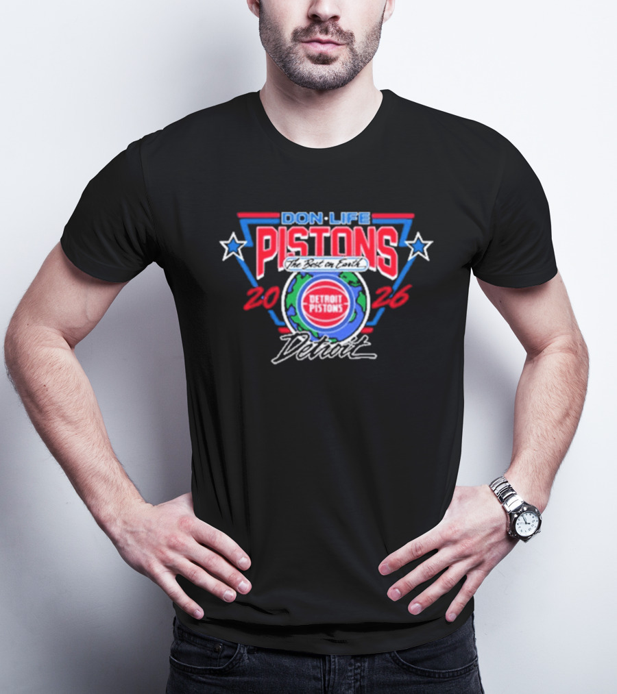 Detroit Pistons Don Life 313 Day 2026 By Big Sean T-Shirt