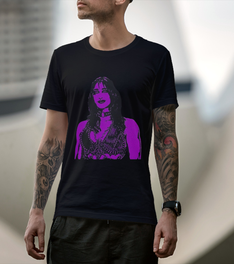 Rhea Ripley WWE Ships Free For Sale Purple Wrestling Champion T-Shirt