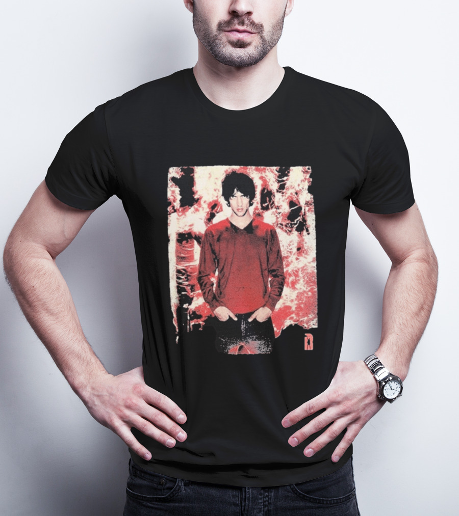 Richard Ashcroft 2026 Tour Classic Photo Red Abstract T-Shirt