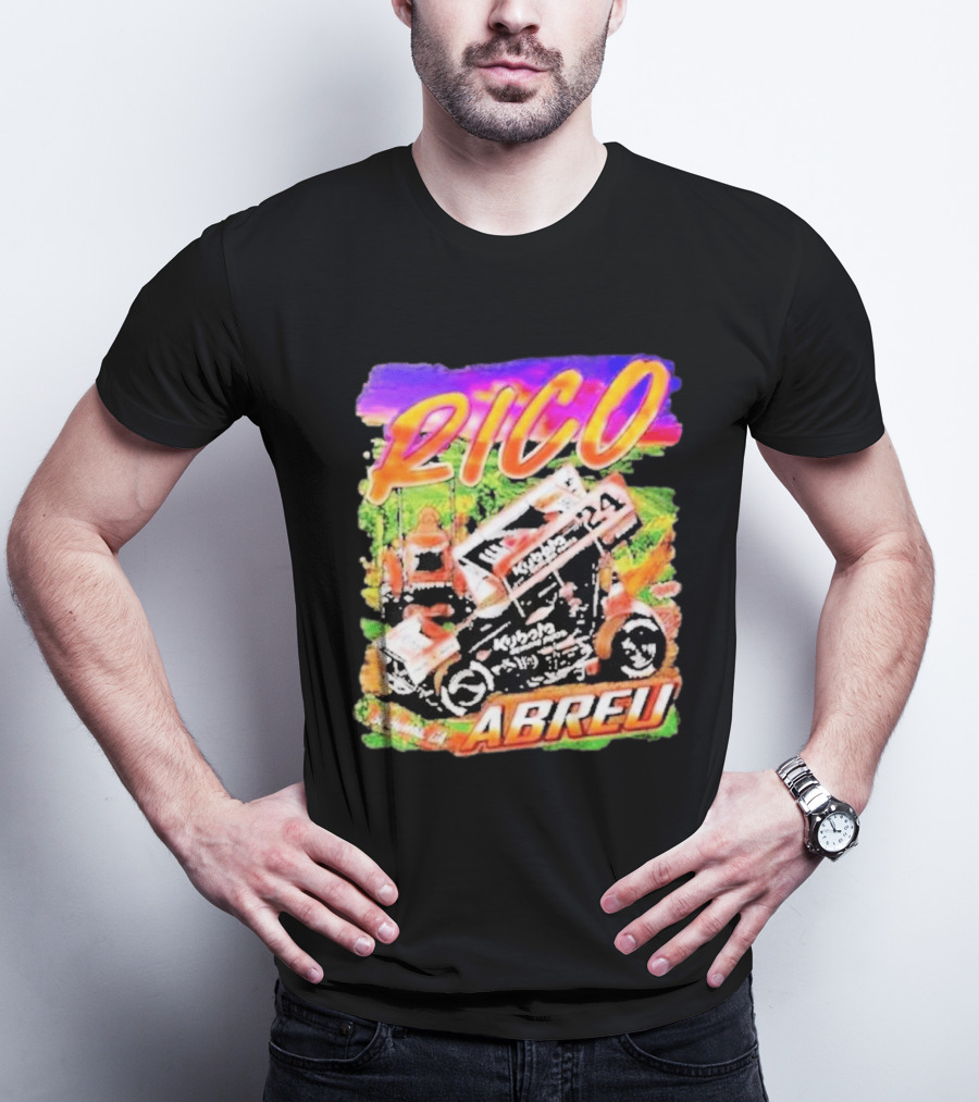 Rico Abreu Kubota 24 Racing Car T-Shirt