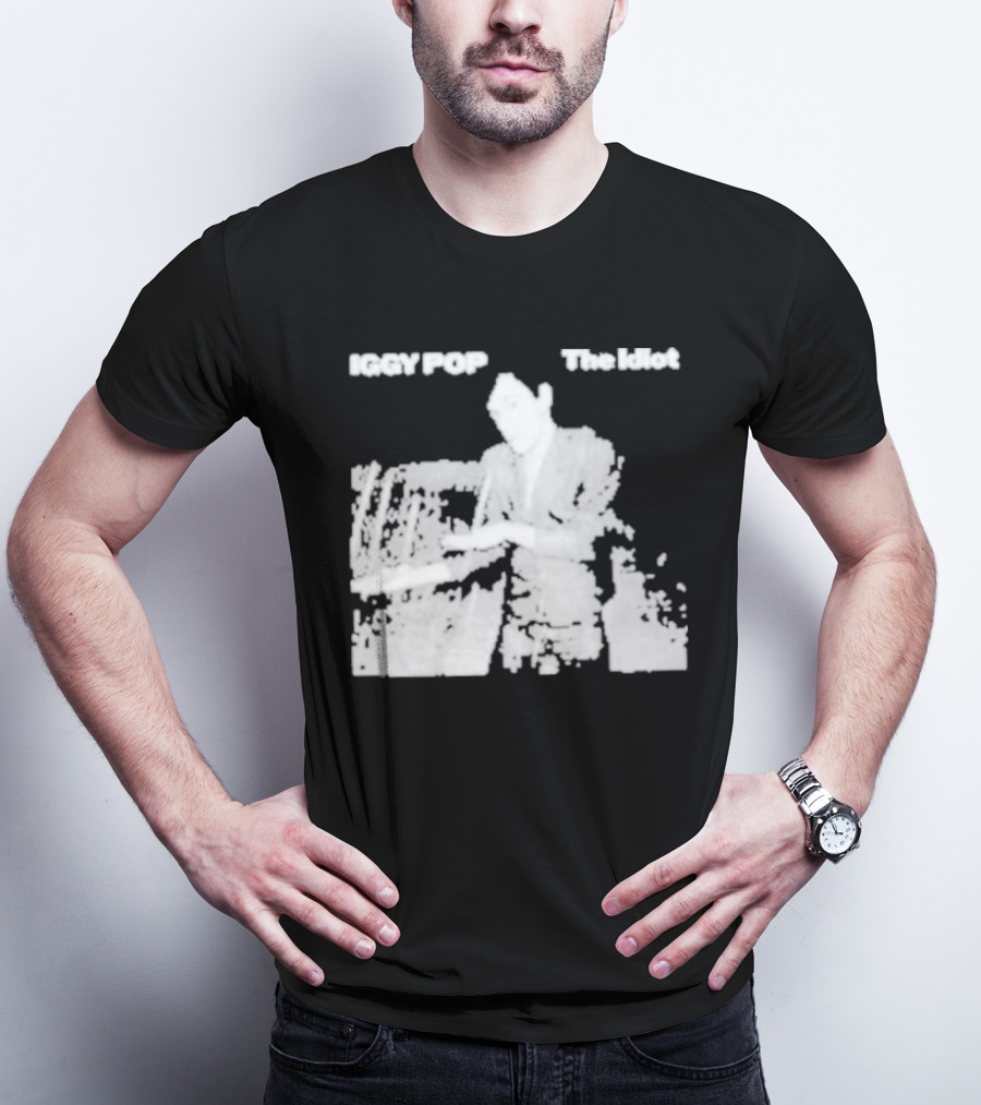 Iggy Pop The Idiot Album Artwork Cover T-Shirt