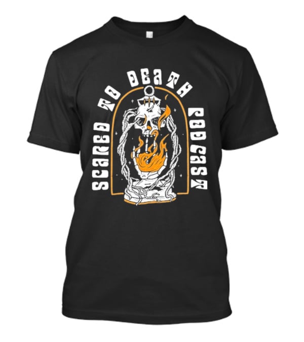 Scared To Death Podcast Eternal Lantern Flame T-Shirt