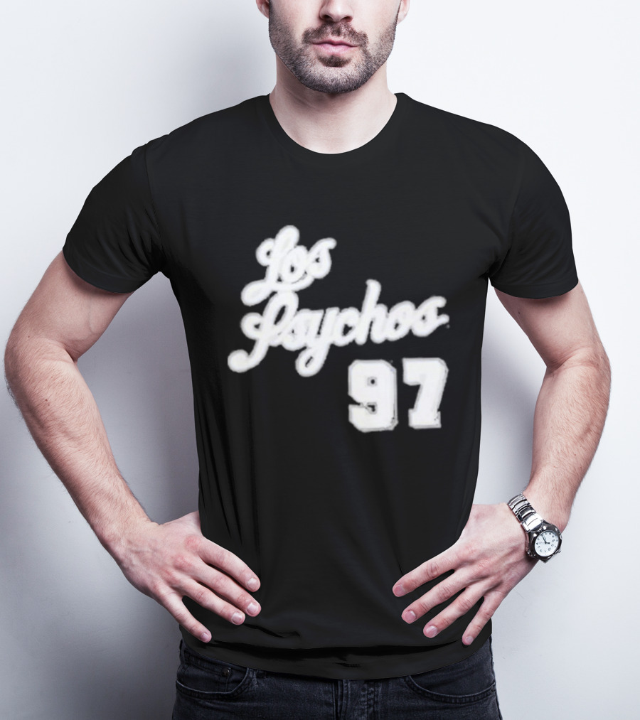 Los Psychos 97 Throwback The Psycho Realm Rare T-Shirt