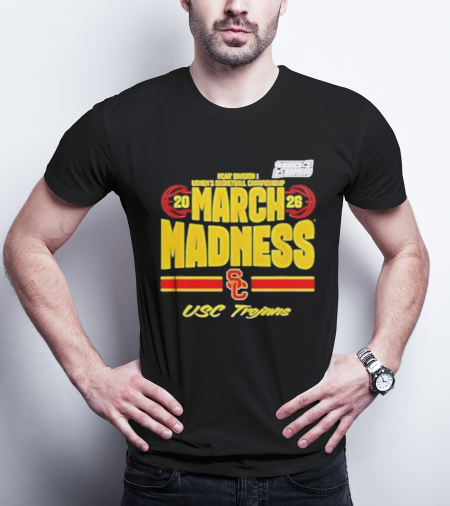 USC Trojans March Madness 2026 Women's Basketball T-Shirt