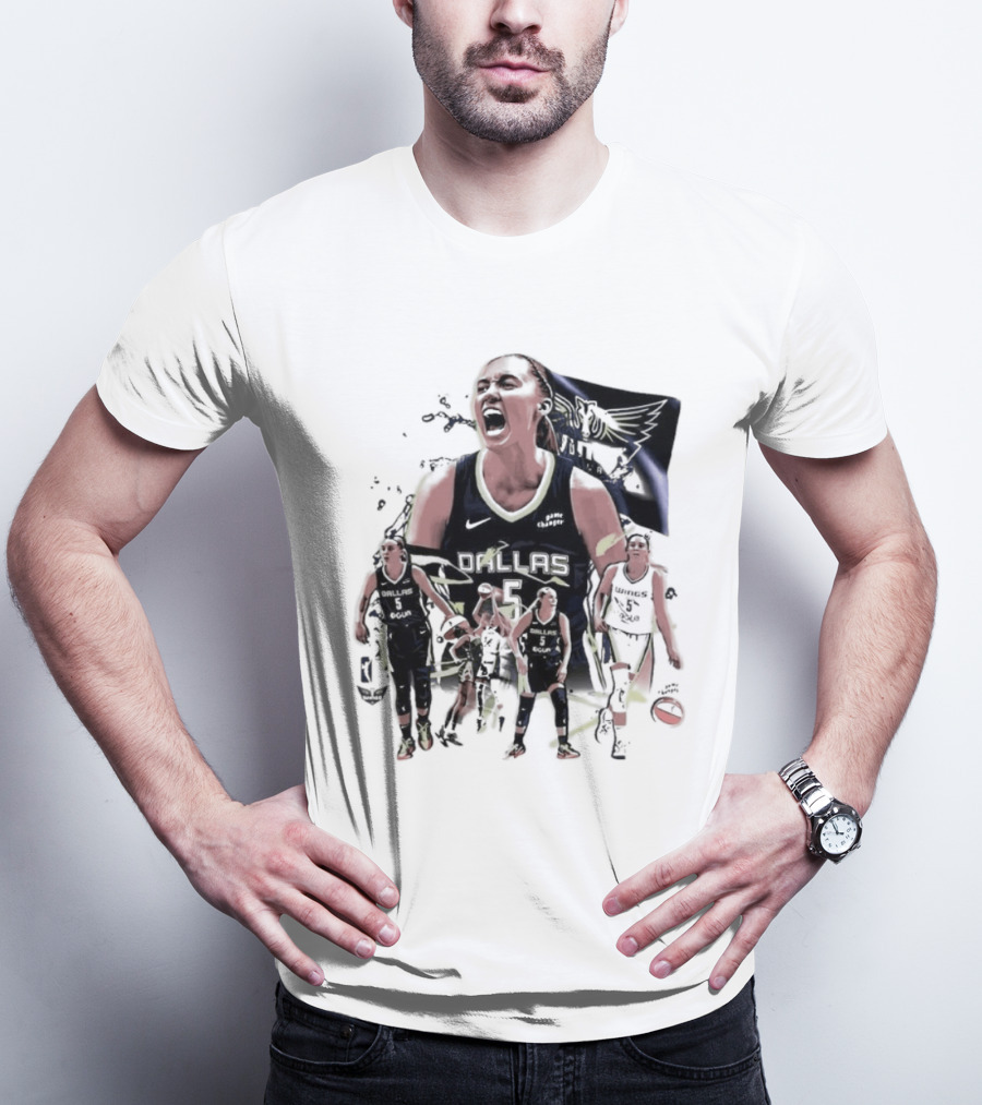 Demar Derozan Paige Bueckers Dallas Wings Basketball Athlete T-Shirt