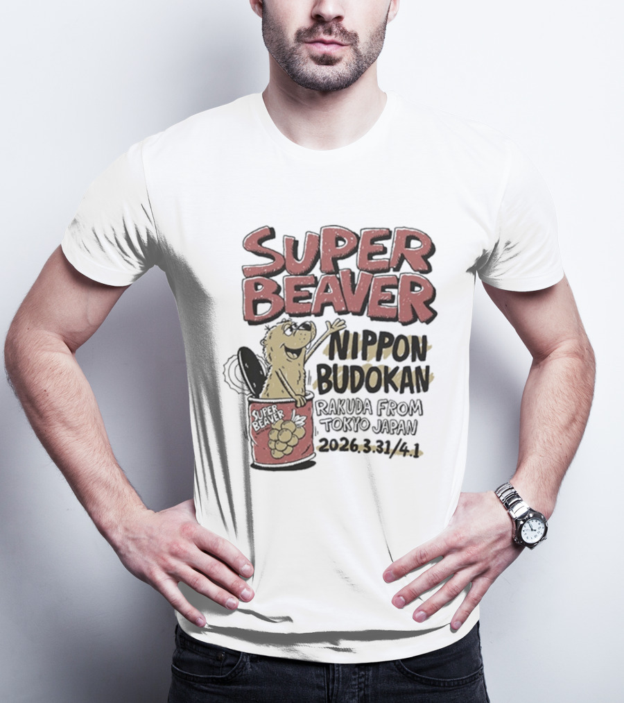 Super Beaver Nippon Budokan Rakuda From Tokyo Japan March 31 April 1 2023 T-Shirt