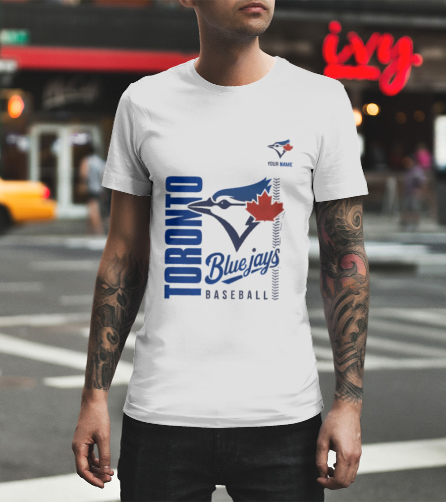 Toronto Blue Jays Baseball Canada Maple Leaf Team Spirit T-Shirt