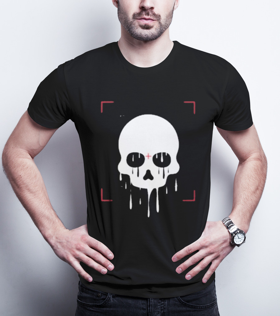 Blast Cs Dripping Skull Target T-Shirt