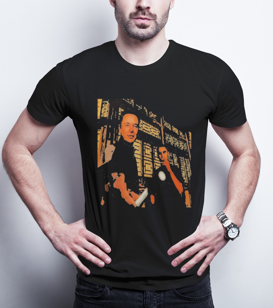 Elon Musk Nikita Bier Pvp Social Media Platform Visionary Tech Entrepreneurs T-Shirt