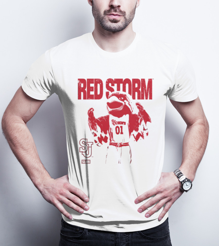 St. John's Red Storm SJ Mascot 01 T-Shirt