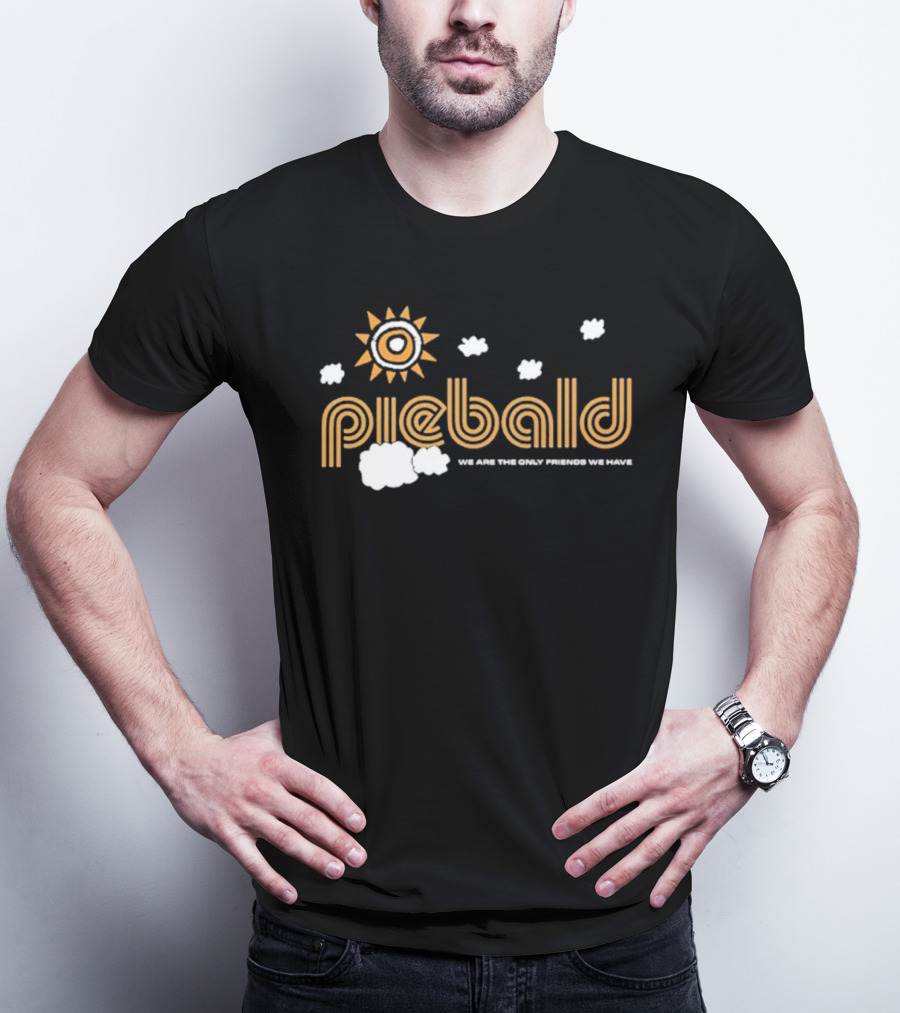 Piebald We Are The Only Friends We Have Sun Clouds T-Shirt