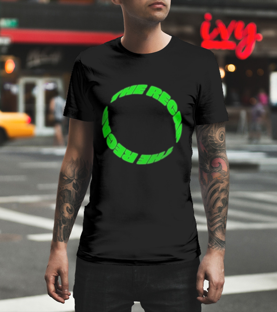 Kneecap The Recap Circular Green T-Shirt