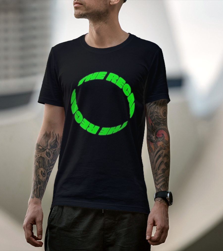 Kneecap The Recap Circular Green T-Shirt