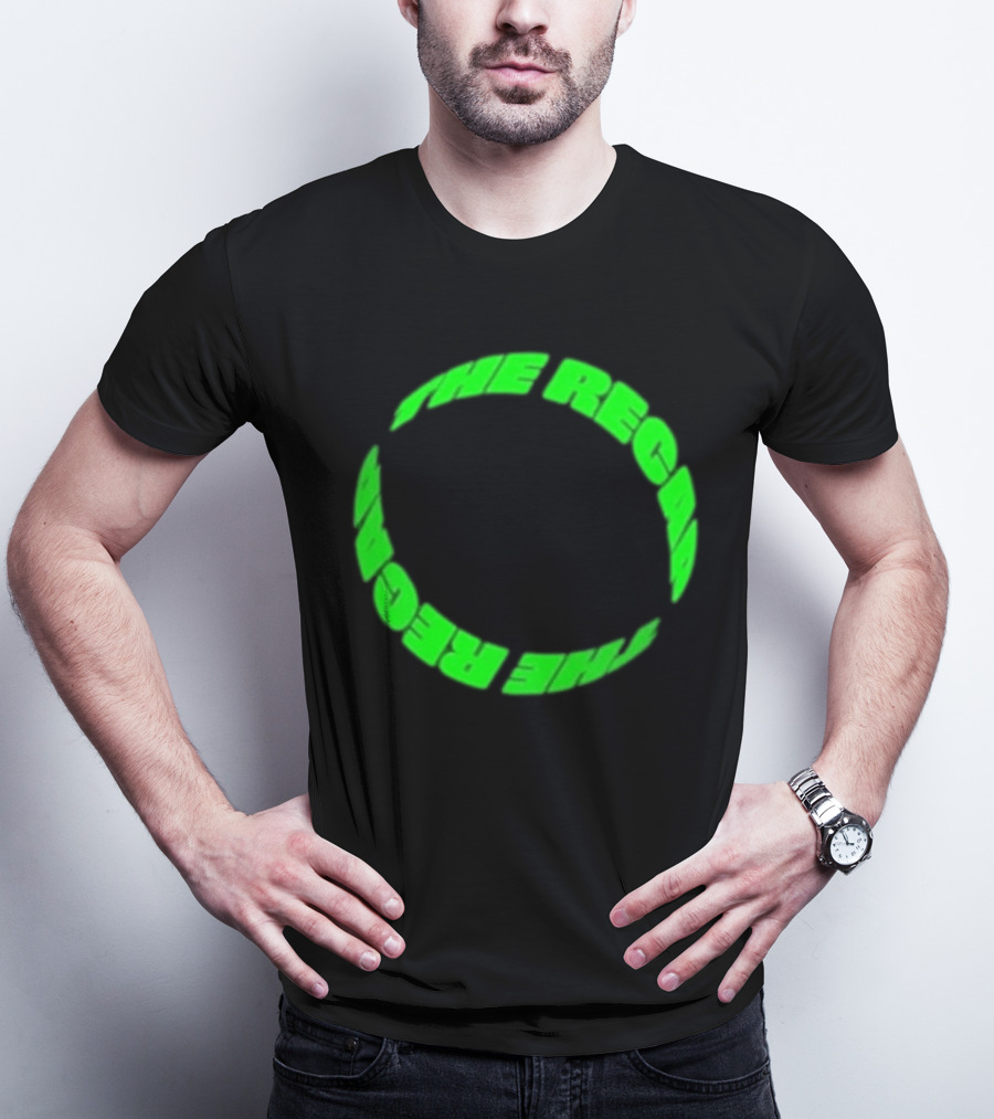 Kneecap The Recap Circular Green T-Shirt