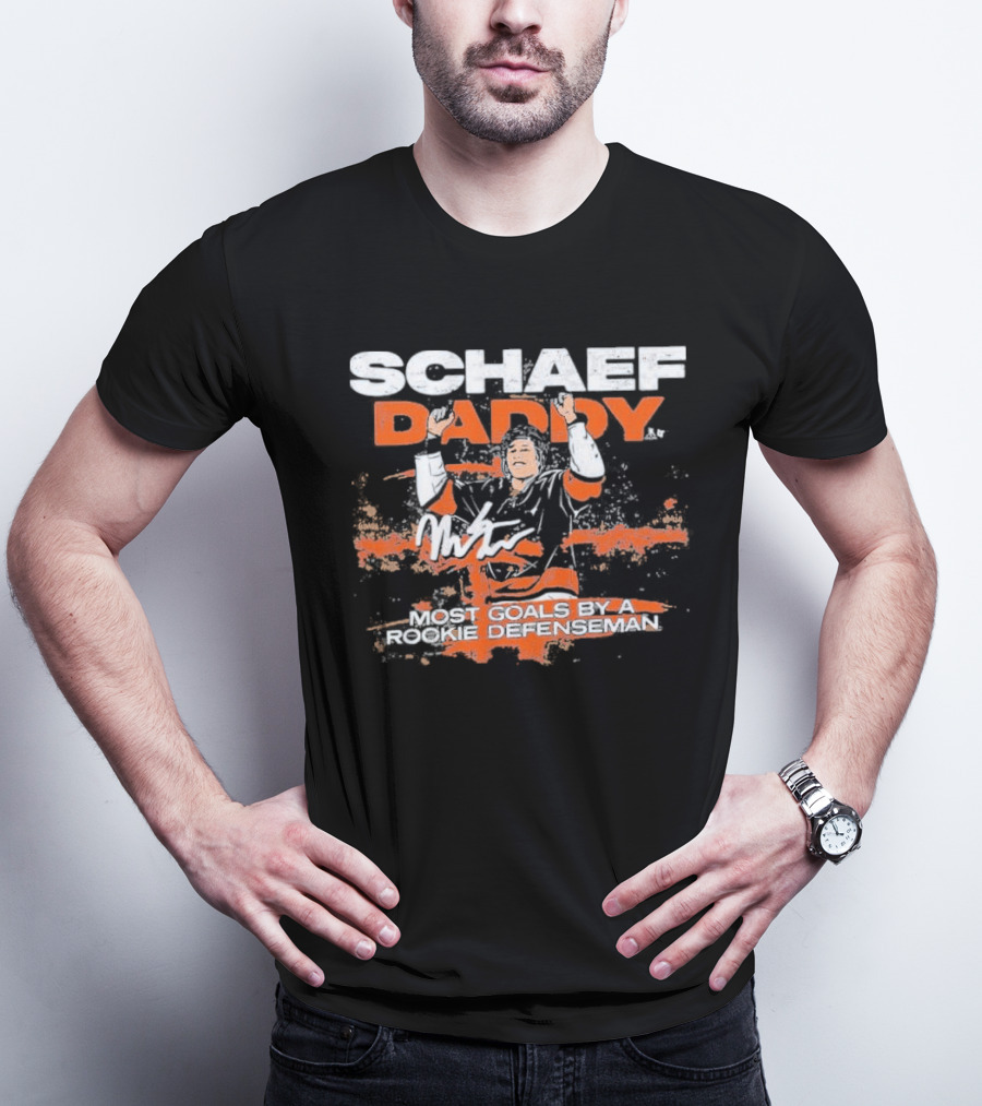 Schaef Daddy Goals By A Defenseman T-Shirt