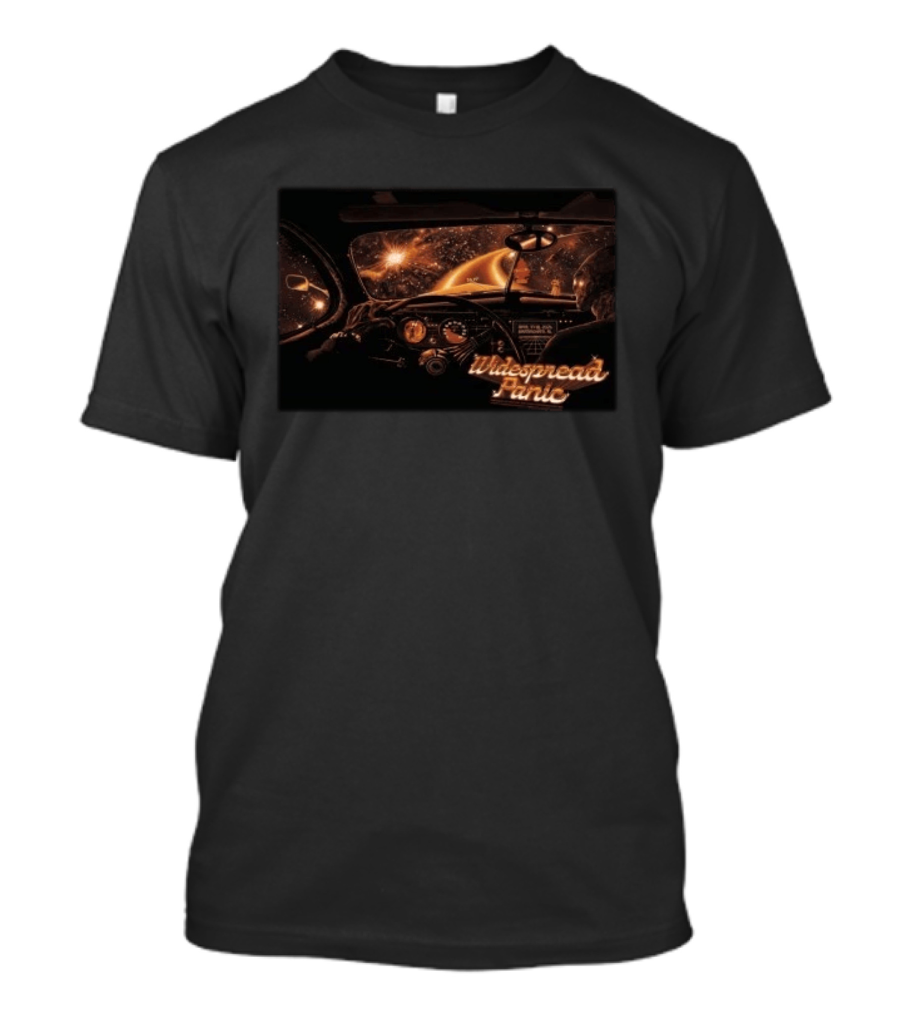 Widespread Panic Concert Tour Birmingham AL 4.17 18.2026 Cosmic Road Trip T-Shirt