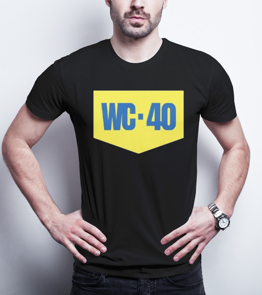 Willson Contreras WC 40 Blue Text On Yellow T-Shirt