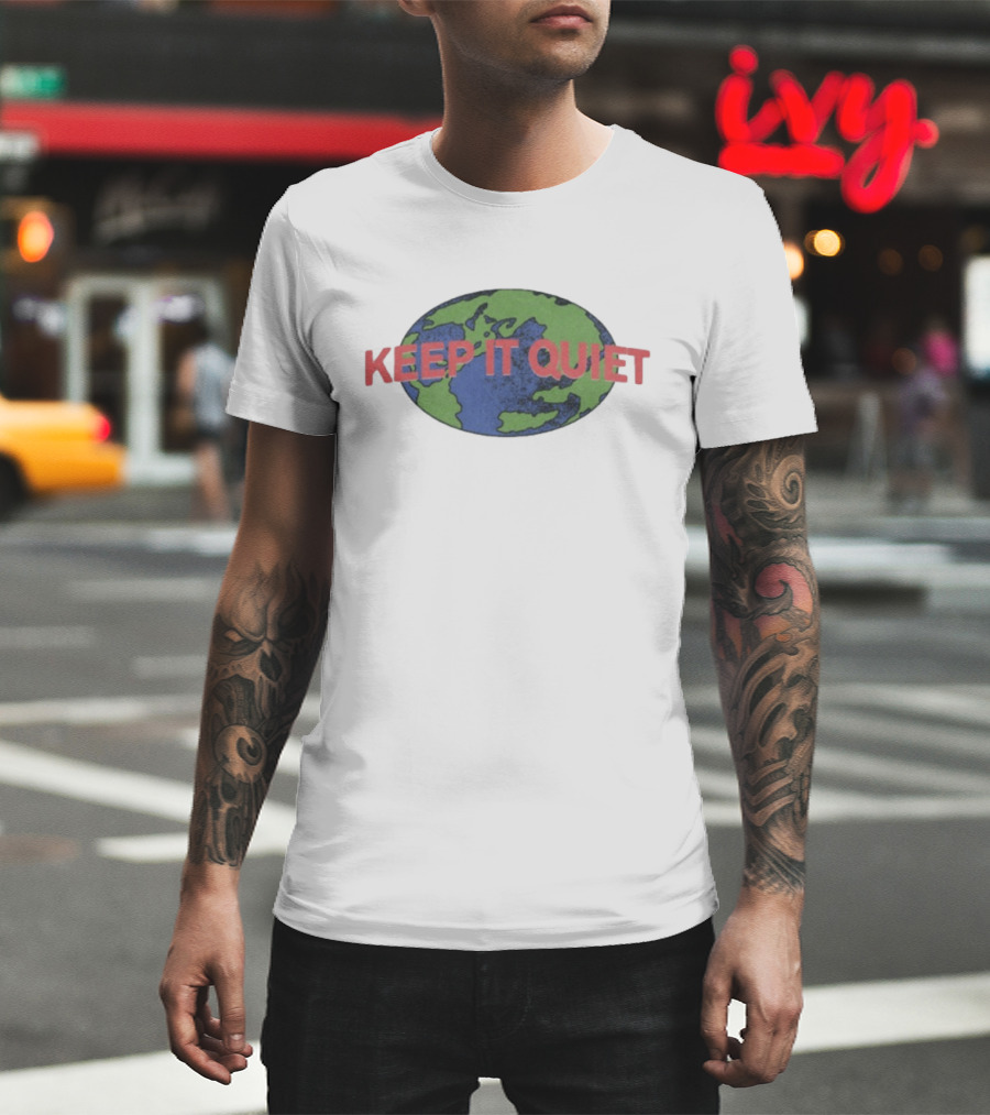 Greyhaven Keep It Quiet Rock N' Roll From Louisville Kentucky World Tour Earth T-Shirt