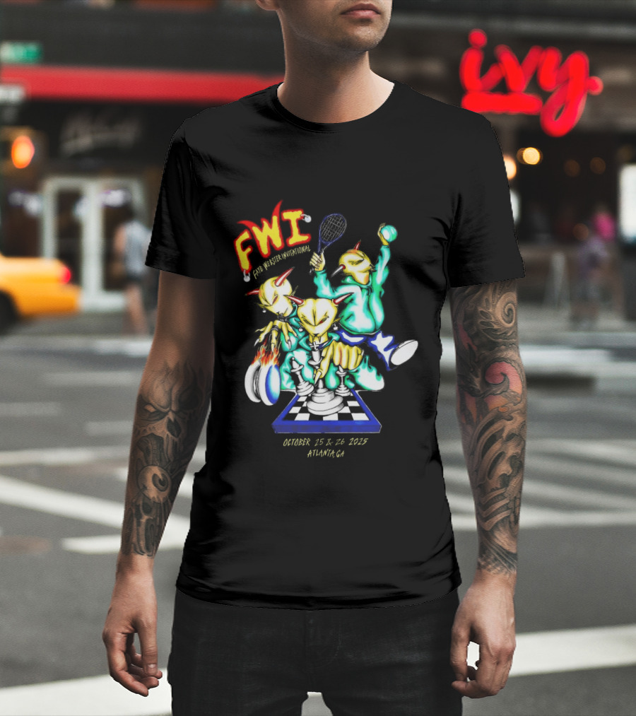 Faye Webster Invitational FWI October 25 To 28 2025 Atlanta T-Shirt