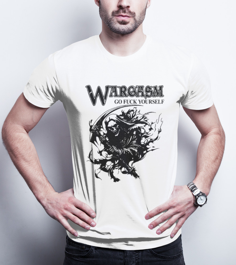 Wargasm Go Fuck Yourself Dark Fantasy Creature T-Shirt