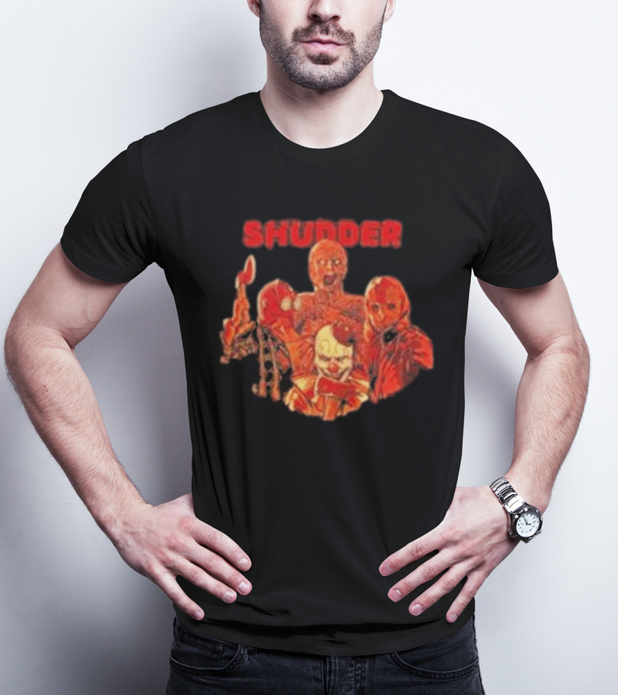 Shudder Horror Villains Ensemble T-Shirt