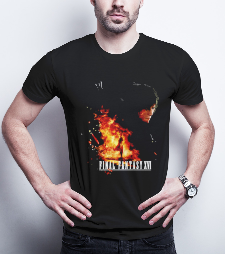Ben Starr Final Fantasy XVI Fire Element T-Shirt