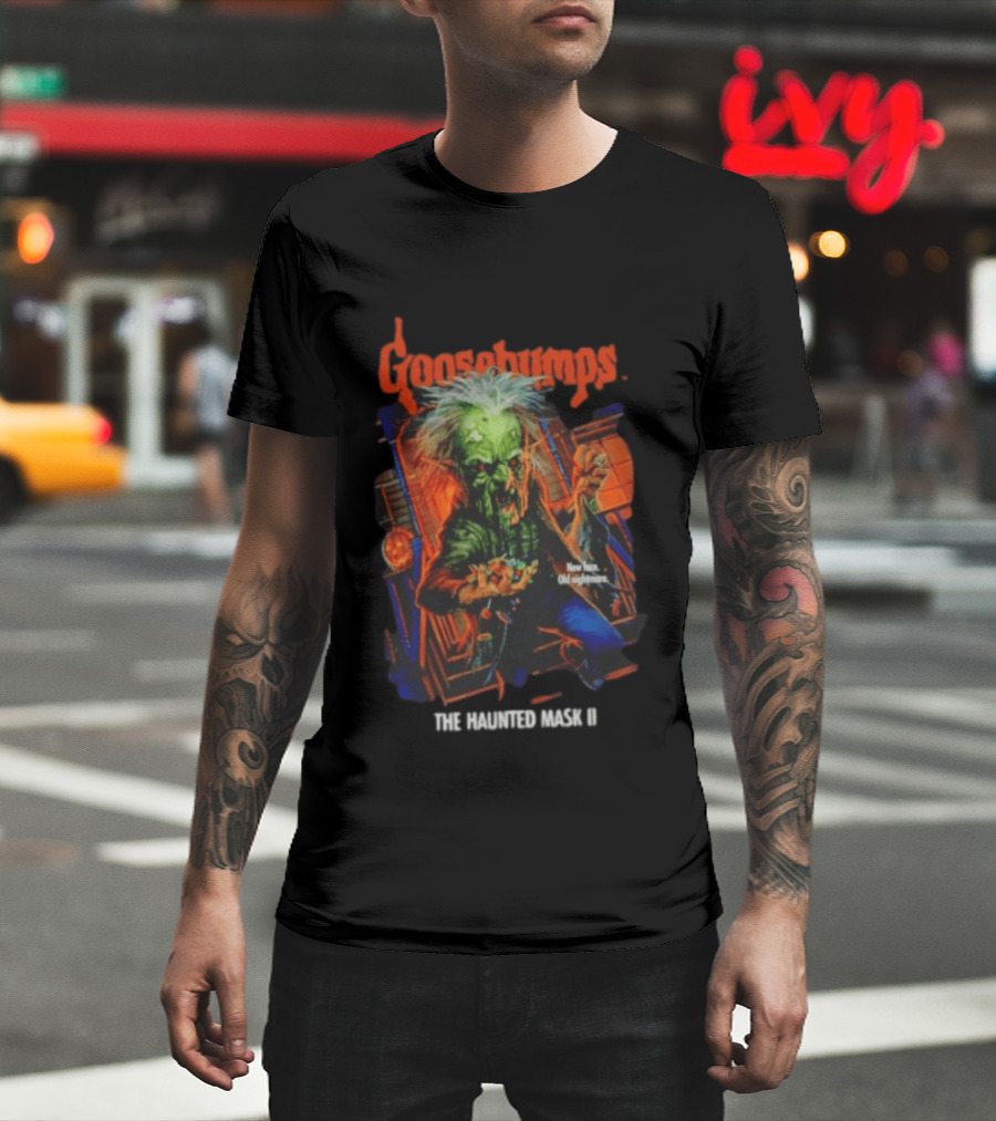 Goosebumps New Face Old Nightmare The Haunted Mask II T-Shirt