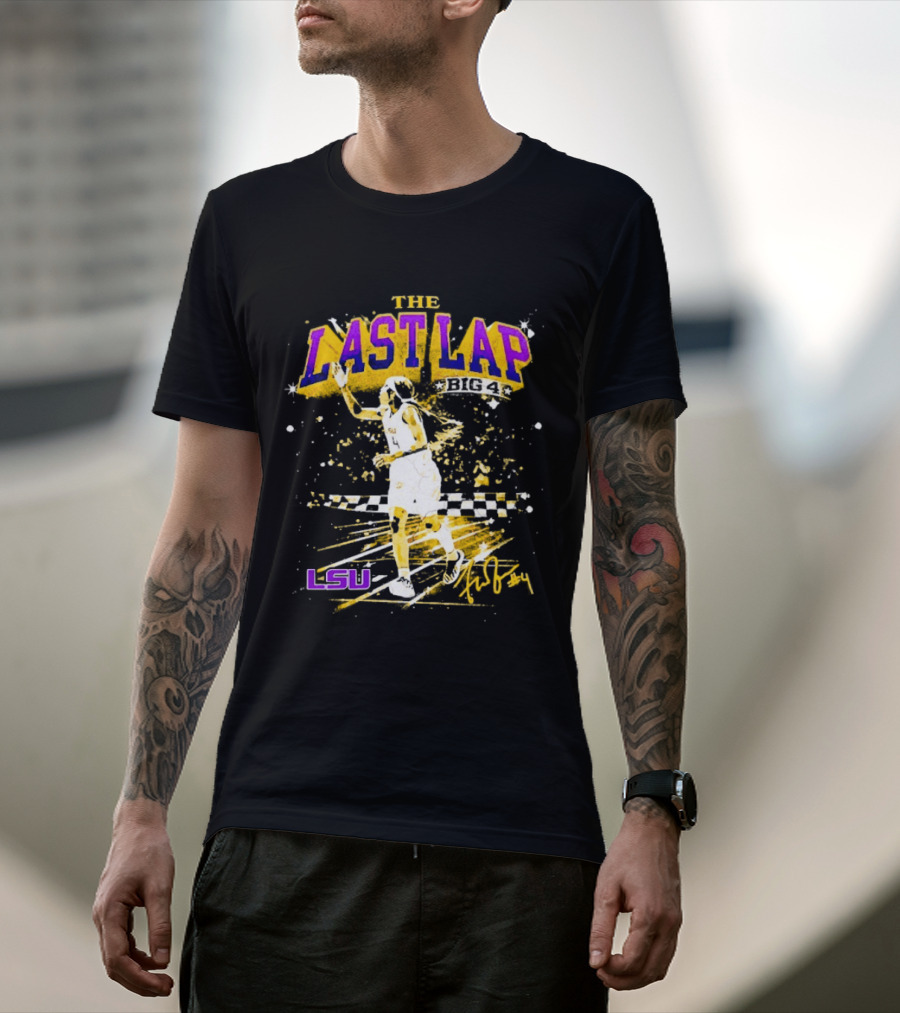 The Last Lap Flau'jae Johnson LSU Tigers Basketball T-Shirt
