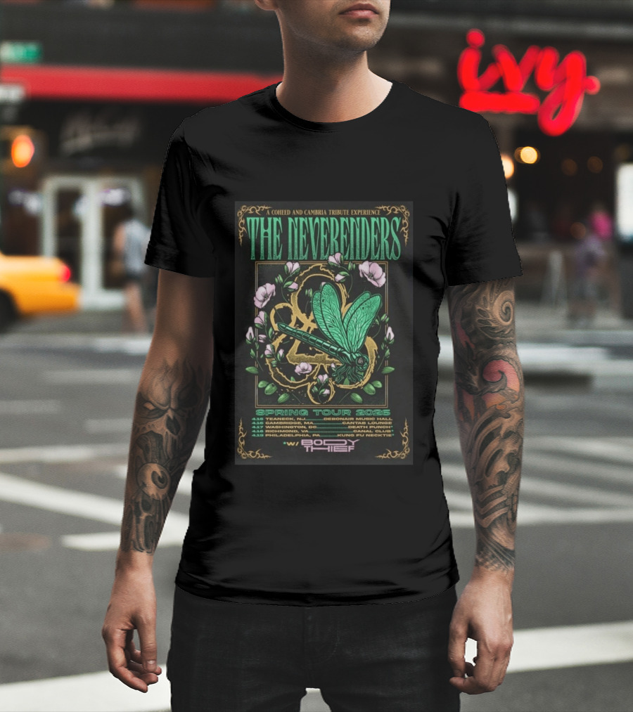 The Neverenders Spring 2026 Tour T-Shirt