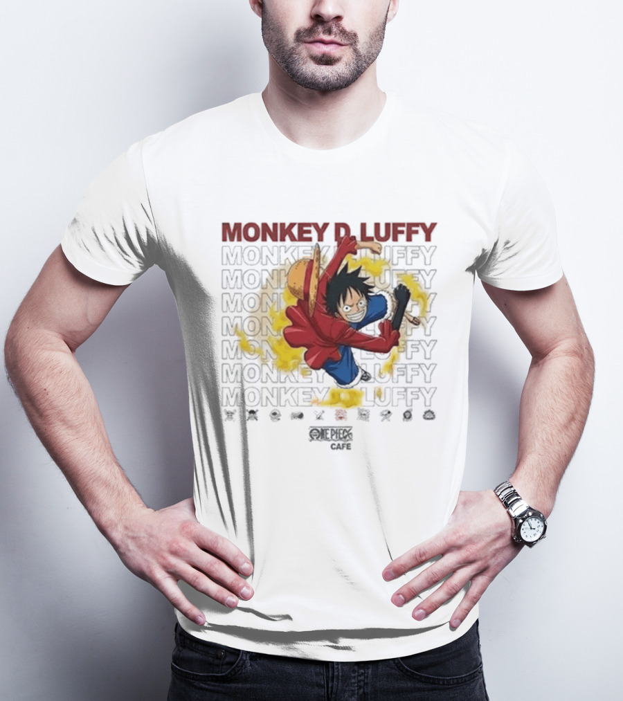 Popeyes Ishowspeed One Piece Monkey D. Luffy 2026 T-Shirt