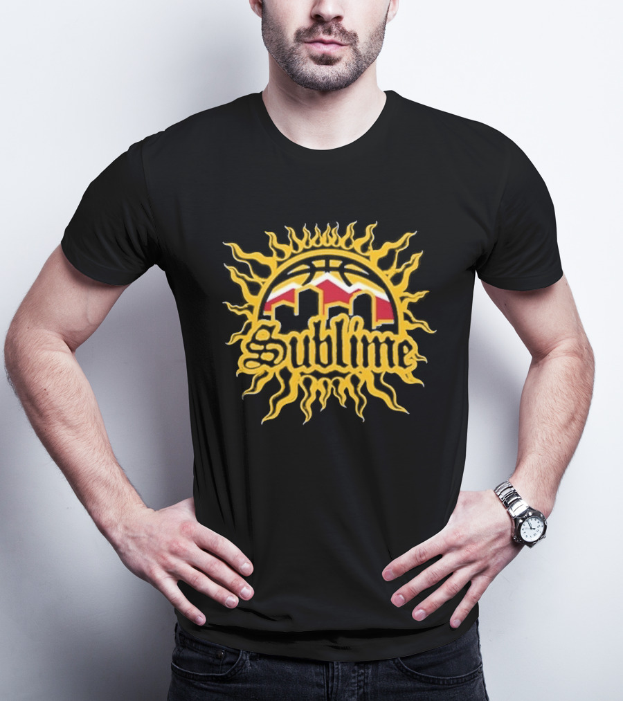 Sublime X Denver Nuggets Red Rocks Amphitheatre April 17 18 2026 Exclusive Ball Arena Show Morrison CO T-Shirt