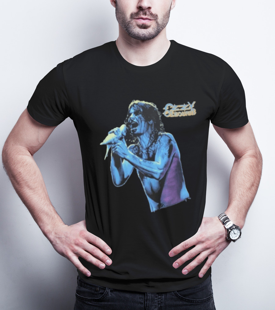 Ozzy Osbourne 1997 Blue Dove Iconic Performance T-Shirt