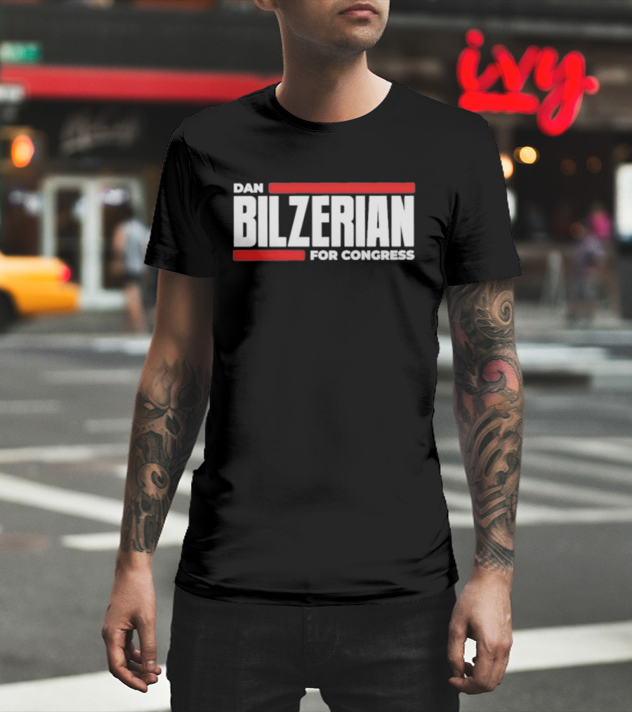 2026 Dan Bilzerian For Congress Election Campaign T-Shirt