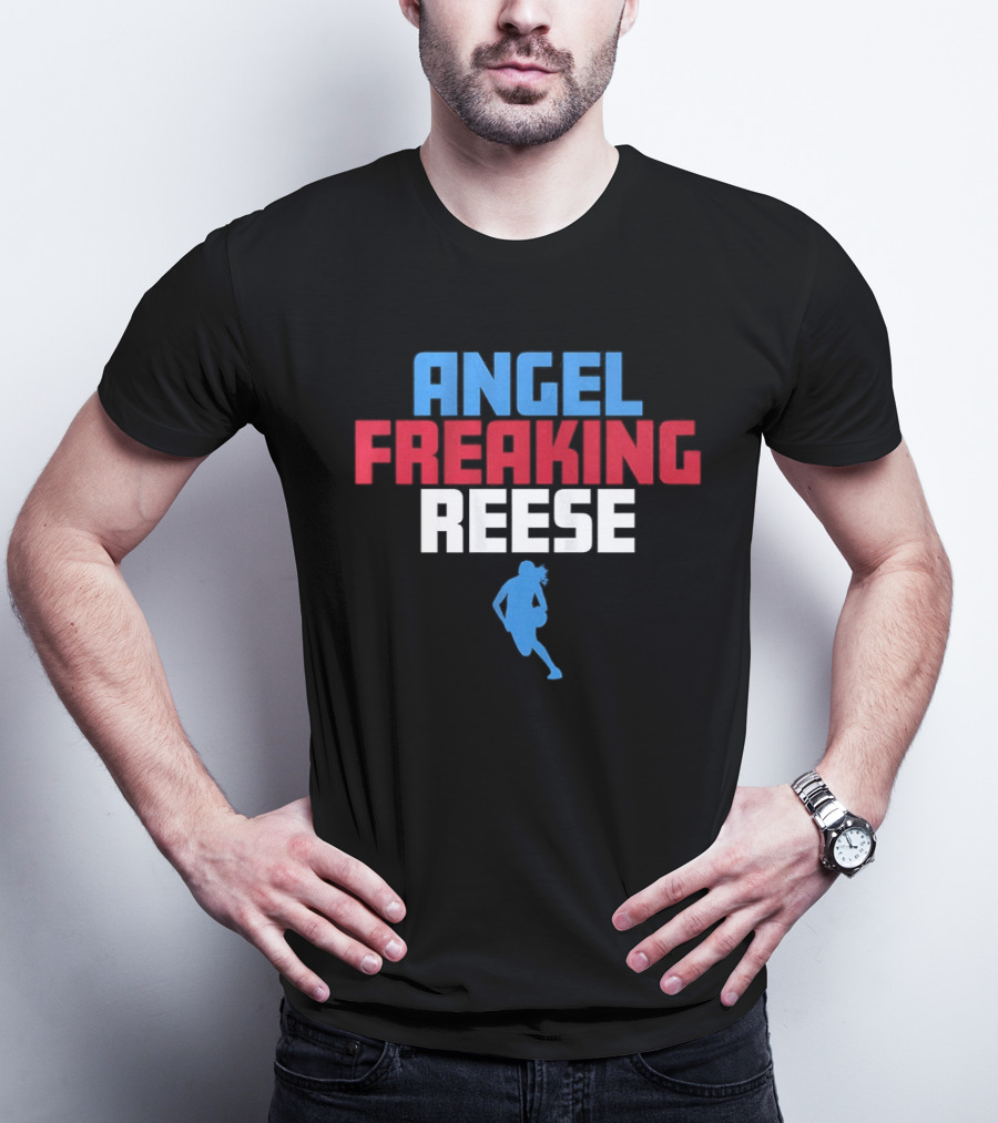 Angel Freaking Reese Atlanta Dream Basketball WNBA T-Shirt