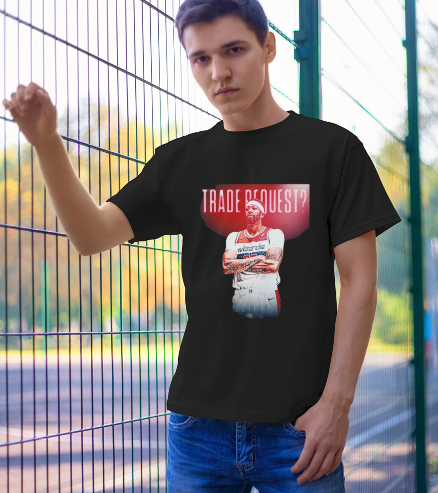 Trade Request Anthony Davis Washington Wizards Basketball Player T-Shirt