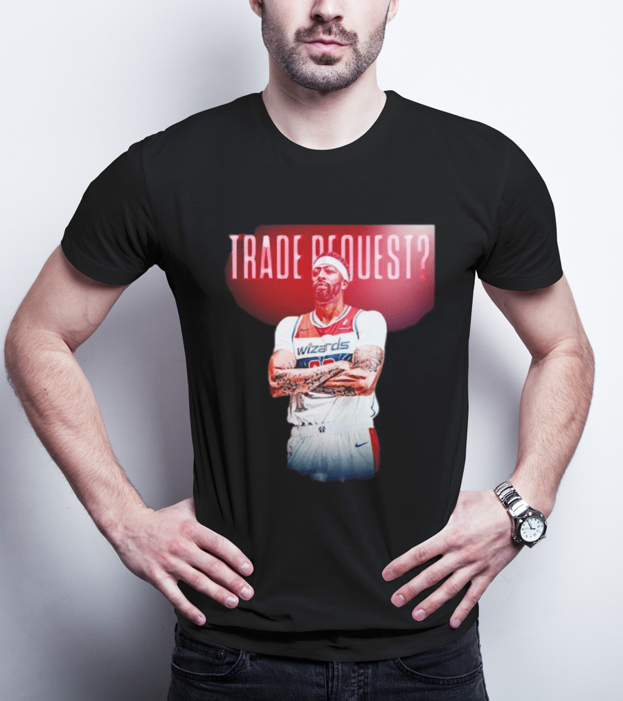 Trade Request Anthony Davis Washington Wizards Basketball Player T-Shirt
