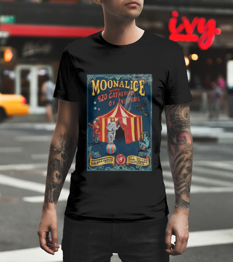 Moonalice 420 Gathering Of The Tribe Sweetwater Music Hall Mill Valley California Apr 19 2026 T-Shirt