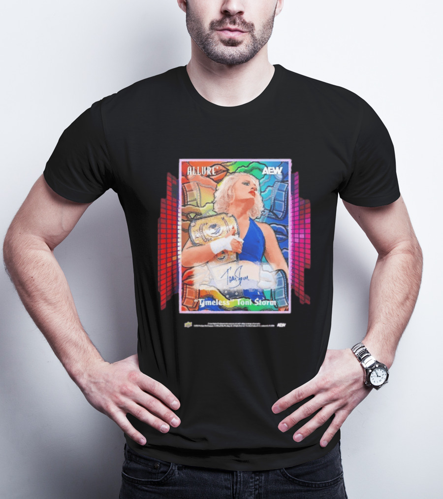 Allure Timeless Toni Storm AEW Upper Deck T-Shirt