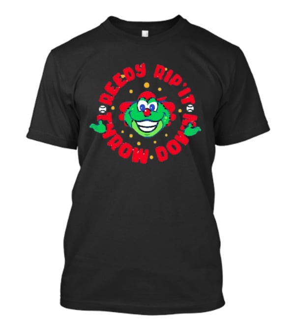 Reedy Rip'it Throw Down Baseball Greenville Drive T-Shirt