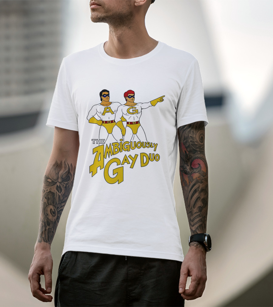 AG The Ambiguously Gay Duo Characters Classic Comic T-Shirt