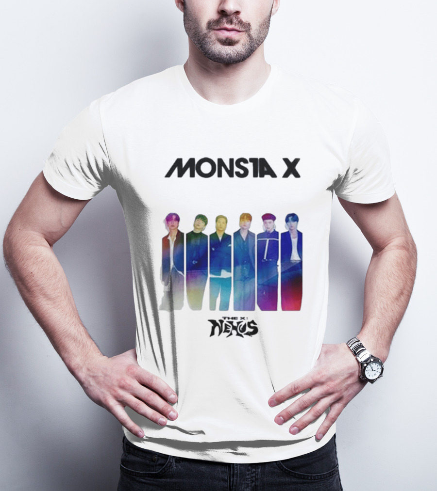 Monsta X Nexus 2026 White T-Shirt