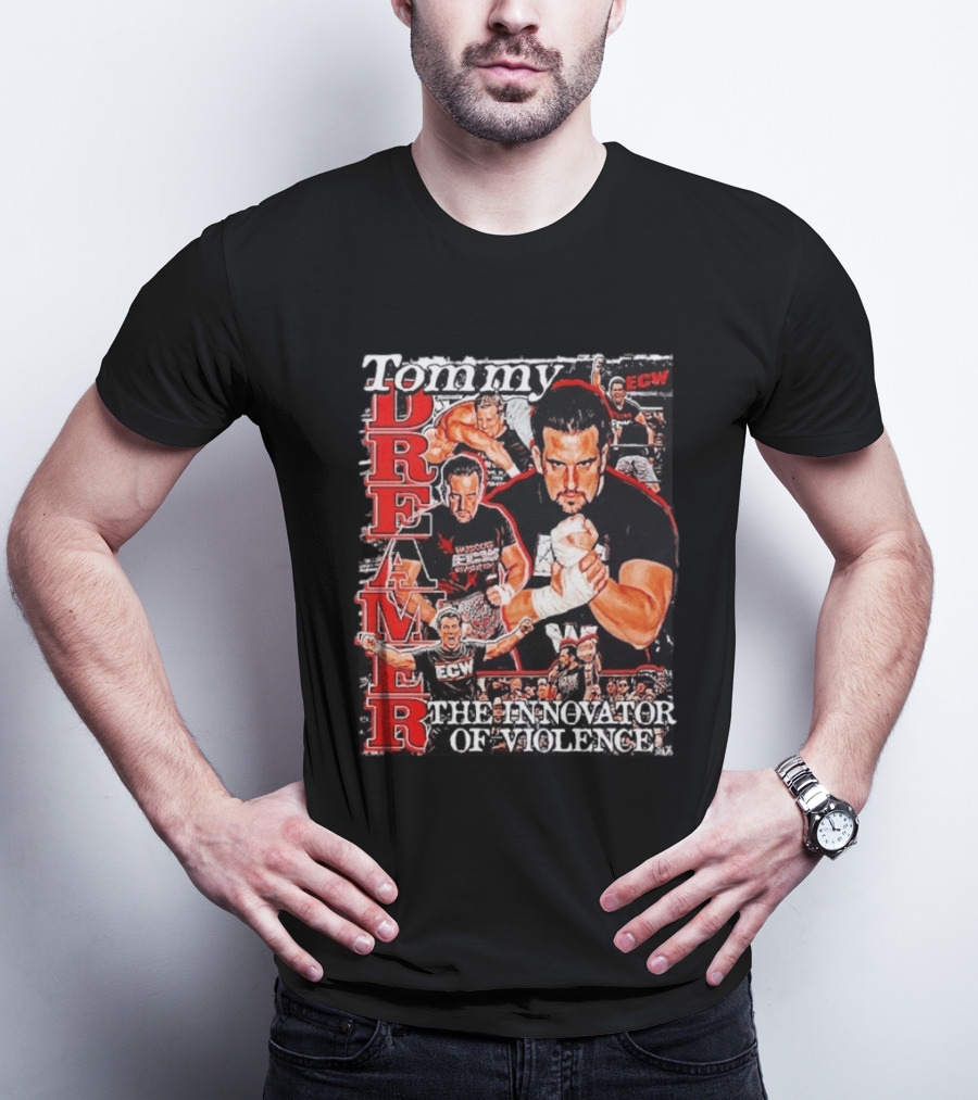 Tommy Dreamer ECW The Innovator Of Violence T-Shirt