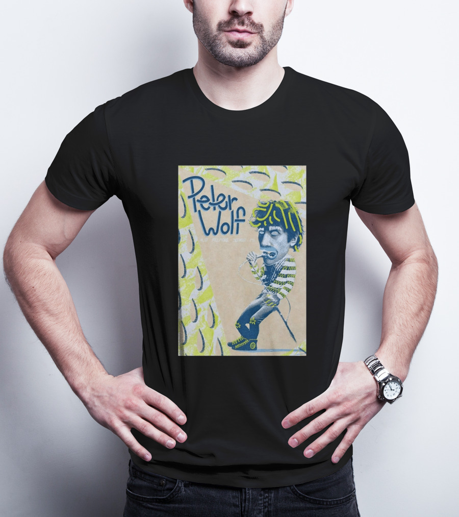 Peter Wolf Apr 17 Fillmore Detroit MI T-Shirt