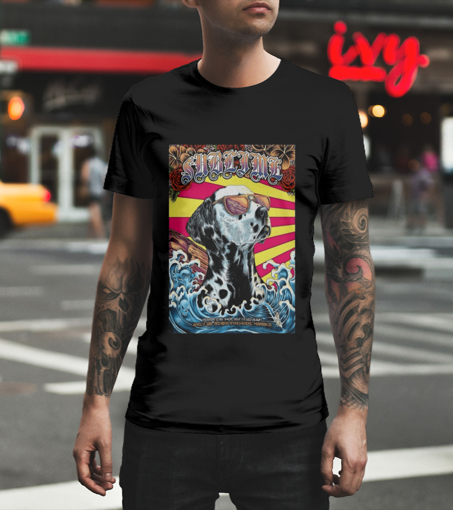 Sublime Self Titled Album April 17 2026 Red Rocks Amphitheatre Morrison CO T-Shirt