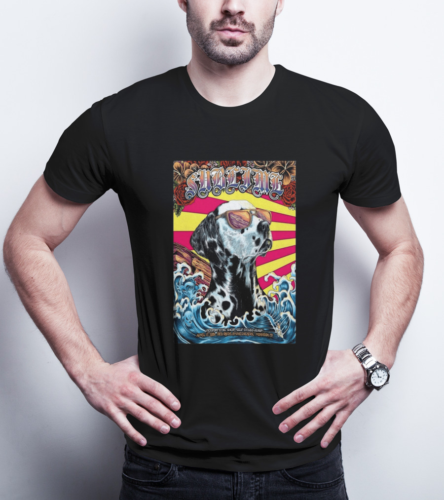 Sublime Self Titled Album April 17 2026 Red Rocks Amphitheatre Morrison CO T-Shirt
