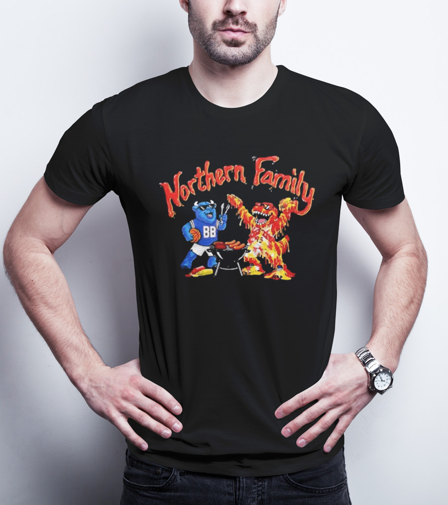 Toronto Raptors Bills Night 2026 Northern Family Hey Ey Ey T-Shirt