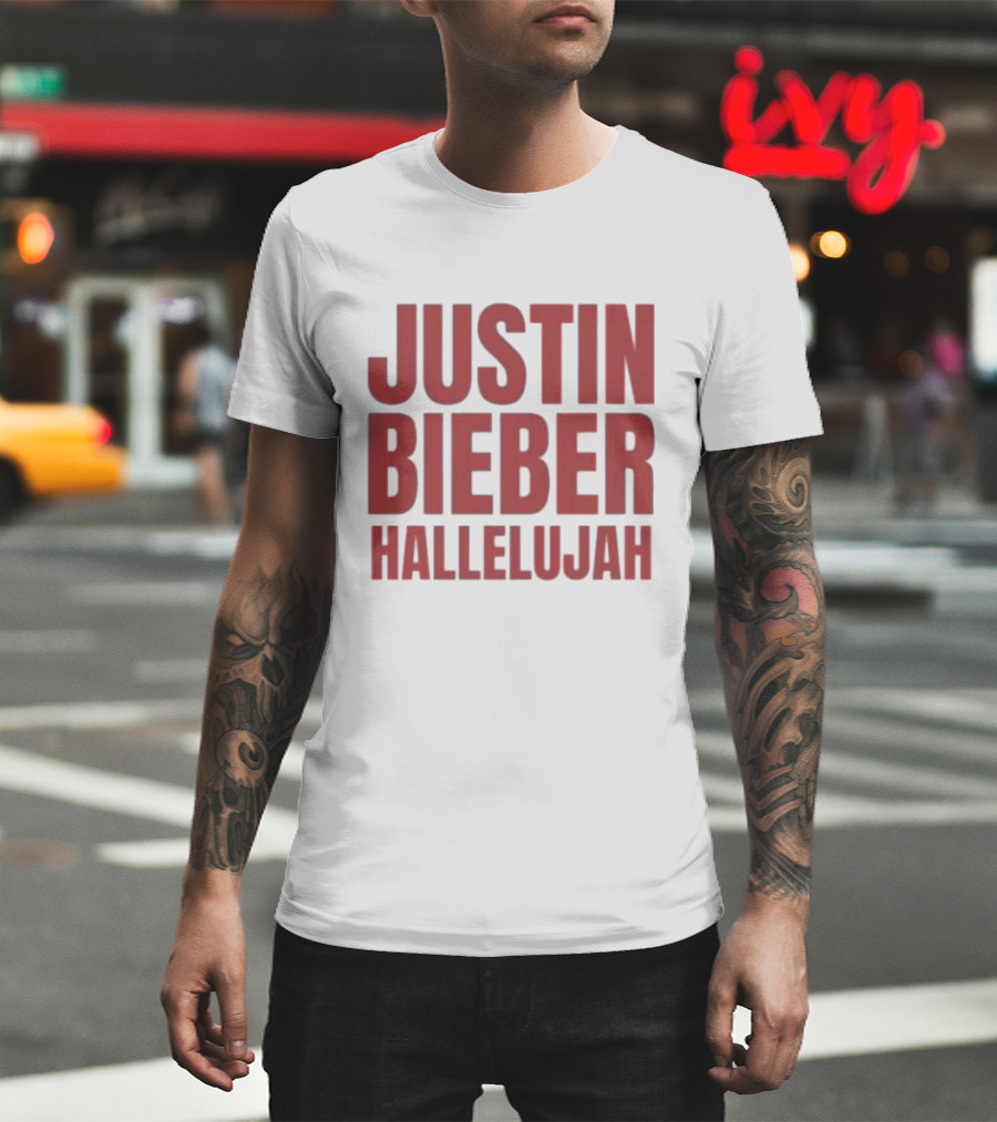 Justin Bieber Hallelujah T-Shirt