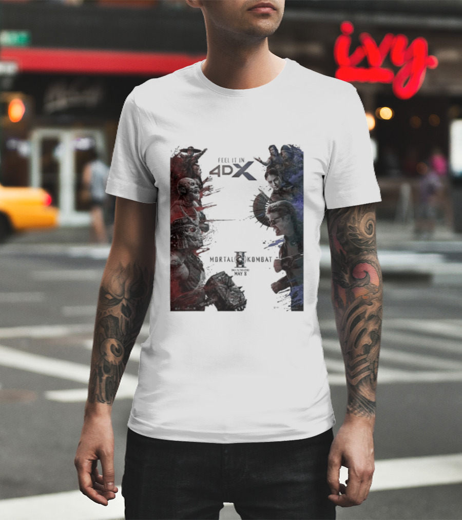 Mortal Kombat II 4DX Exclusive In Theaters May 8 2026 T-Shirt