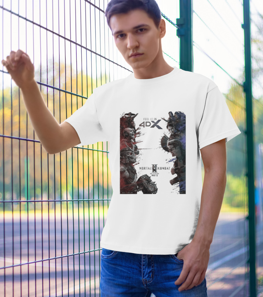 Mortal Kombat II 4DX Exclusive In Theaters May 8 2026 T-Shirt