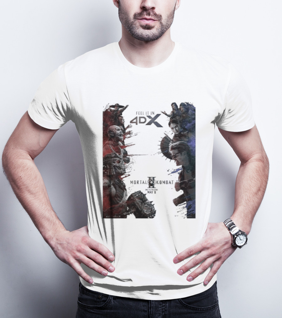 Mortal Kombat II 4DX Exclusive In Theaters May 8 2026 T-Shirt